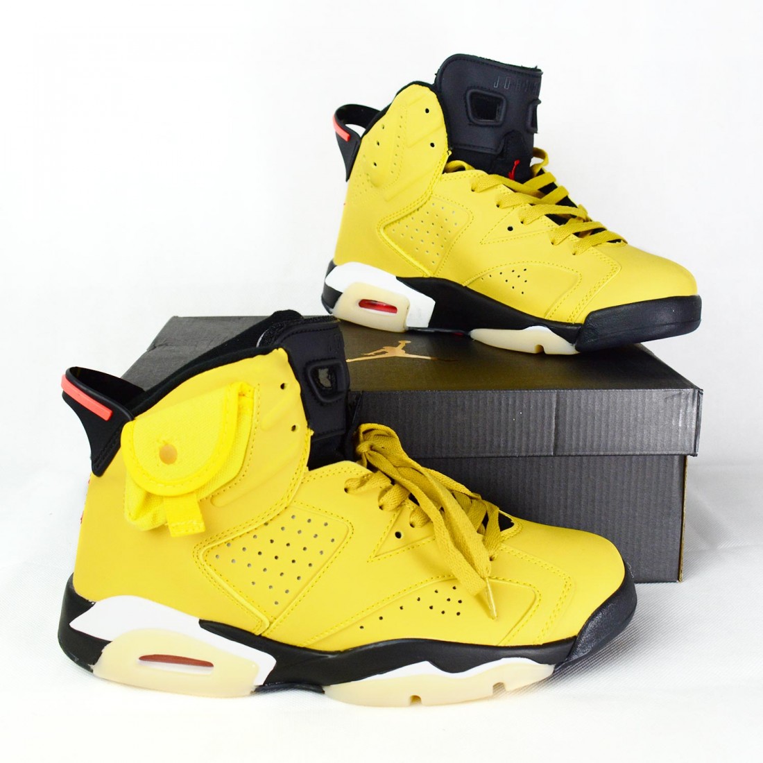 Buy Online Travis Scott X Air Jordan 6 Yellow In Pakistan | Travis ...