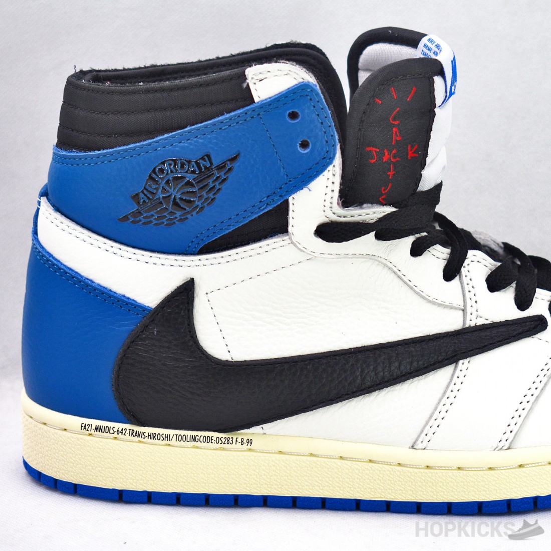 Buy Online Travis Scott x FRAG x AJ 1 High Military Blue in Pakistan ...