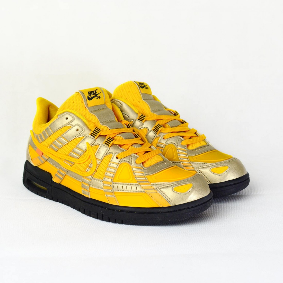 Buy Online Off-White X Air Rubber Dunk University Gold In Pakistan ...