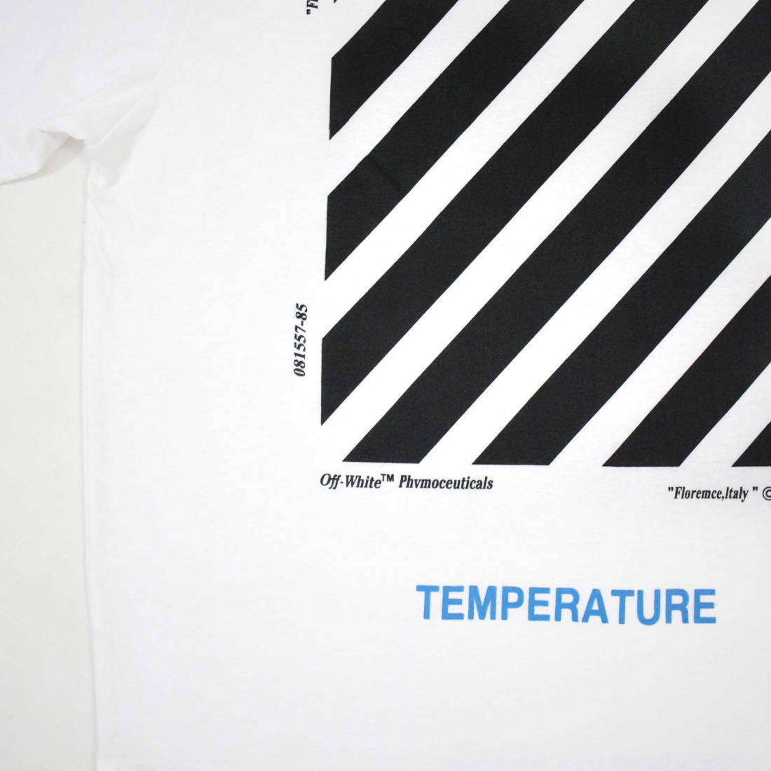 Off-White Temperature Tee White