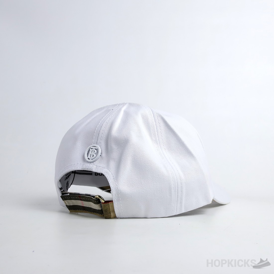 Burberry England Bt Motif Icon White Cap