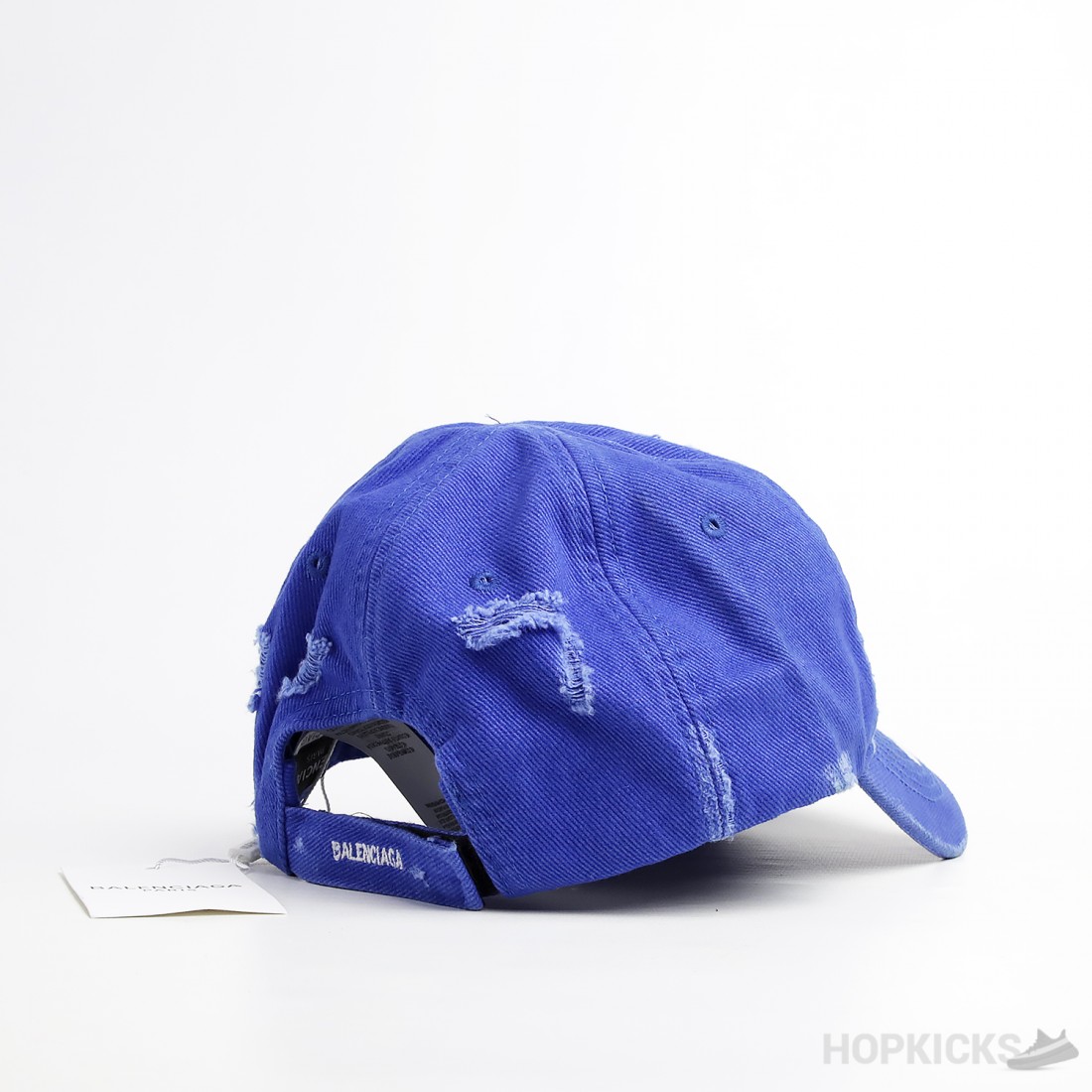 Bale*ciaga x PS5 Logo Blue Cap