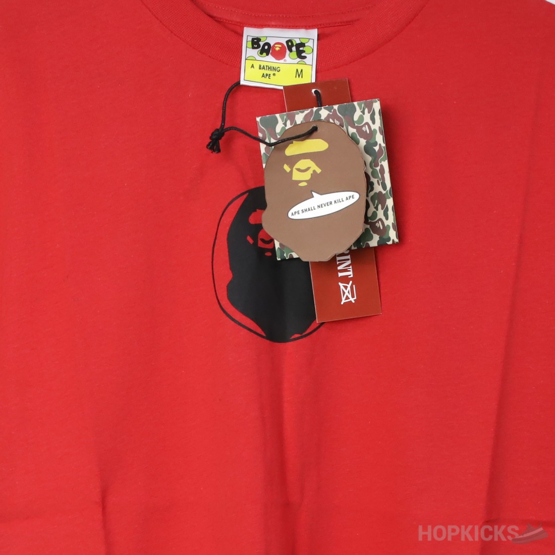 Bape By Bathing Ape Red T-Shirt